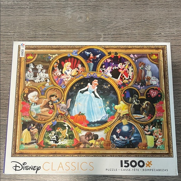 Disney | Games | Disney Classics Puzzle With Vibrant Colors | Poshmark